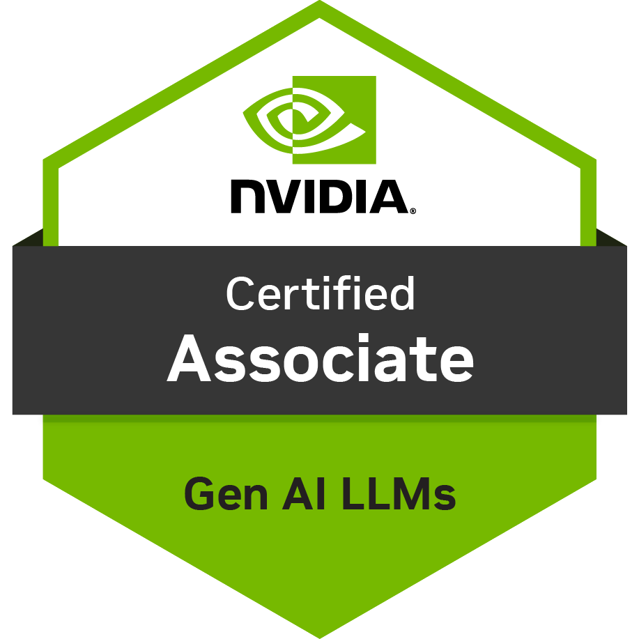 How I Passed The Nvidia Certified Associate Generative Ai Llms Exam By Anton R Gordon