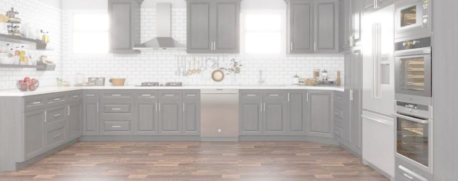 Lait Grey Shaker Cabinets: Modern Kitchen Cabinets with a Classic Touch ...