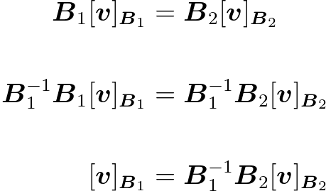 Vector Space Basis Change