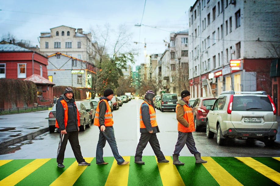 Yellow-Green Moscow. Why Moscow people prefer these colours? | by Inna ...