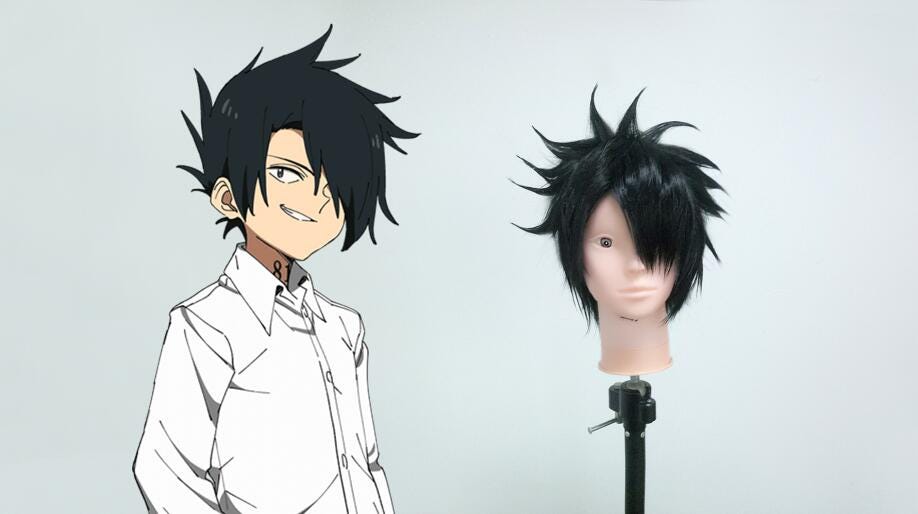 The promised neverland, Ray wig tutorial by RoleCosplay | by yun li ...