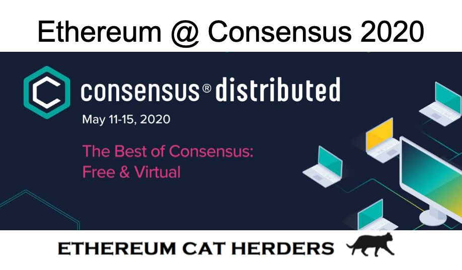 Ethereum at Consensus 2020. One of the biggest blockchain… | by Pooja ...