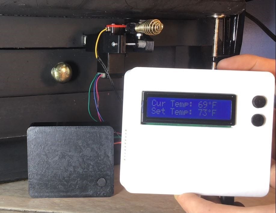 Build This Automatic Thermostat to Control Your Wood Stove | by Cameron ...