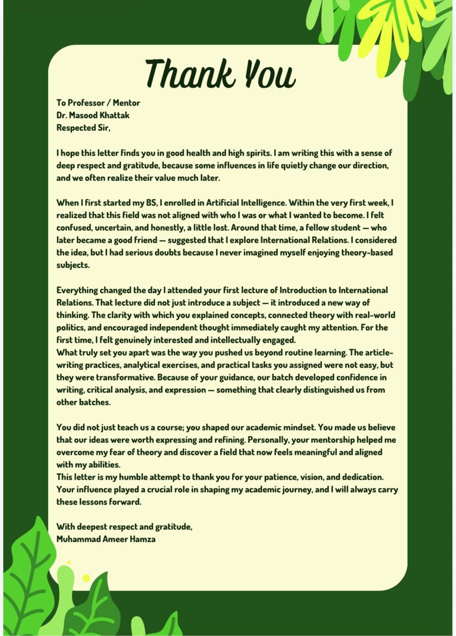 Learning to Say Thank You: A Reflection on Gratitude: | by Muhammad ...