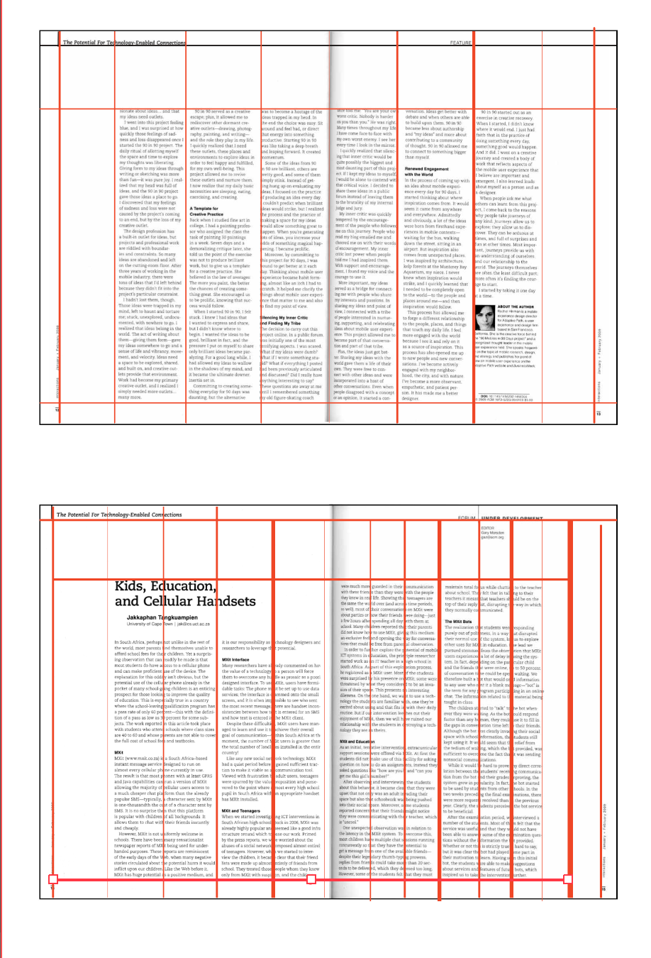 Project 4: Magazine Spread. In this final project, we created a… | by ...