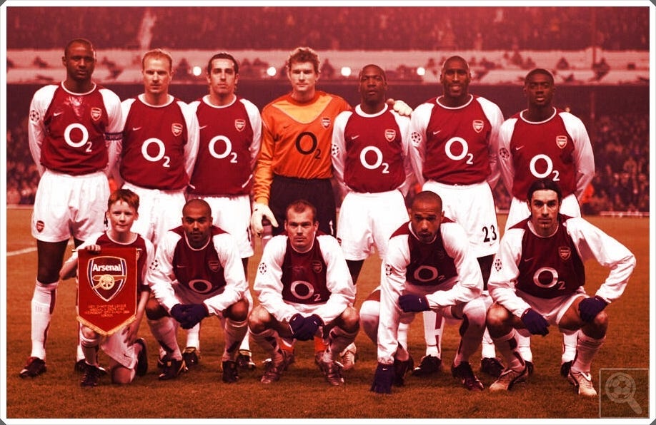 Revivendo o Passado: Arsenal 2001–2006 | by 365Esportes | Medium