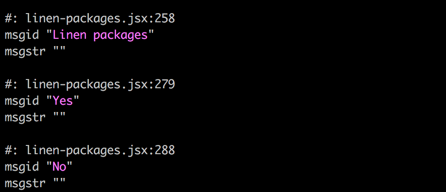 Hacking Djangos Makemessages For Better Translations Matching In React Jsx Components By