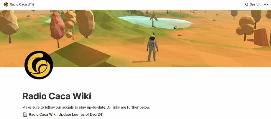 Radio Caca Wiki is Live on Notion | by Radiocacaafrica | Medium