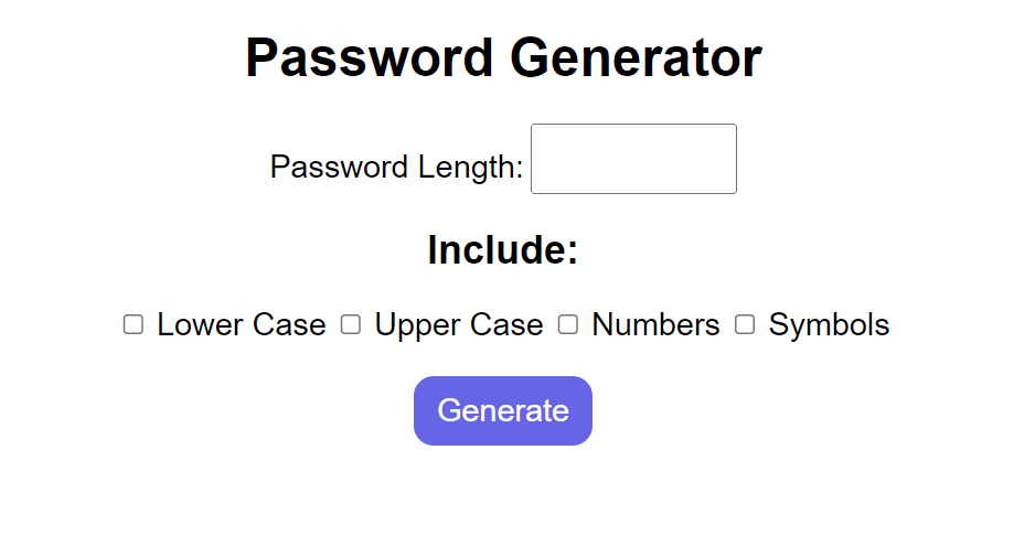 Random Password Generator with JavaScript | by Chamod Dilshan 😎 | Medium