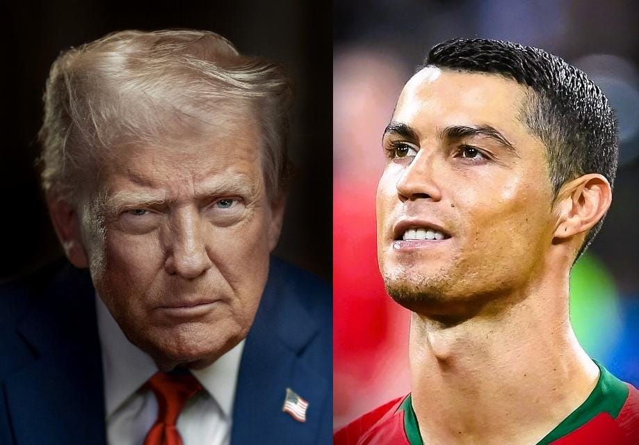 Ronaldo Meets Trump at the White House: The Backstory and Big Reveal ...