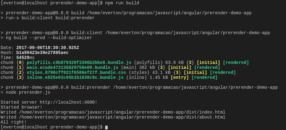 Prerender an Angular application with @angular/cli and puppeteer | by Éverton Roberto Auler ...