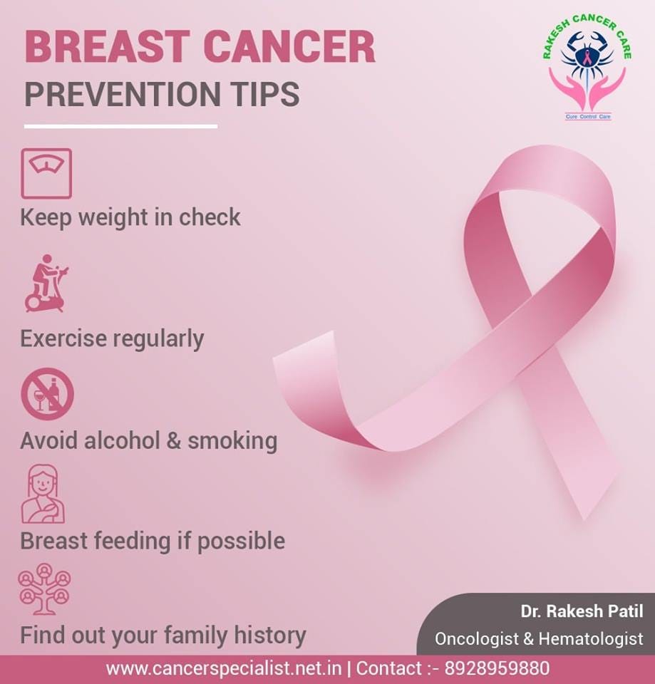 BREAST CANCER PREVENTION TIPS | by DR. RAKESH PATIL | Medium
