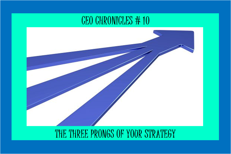 CEO Chronicles # 10 : The Three Prongs Of Your Strategy | by ...