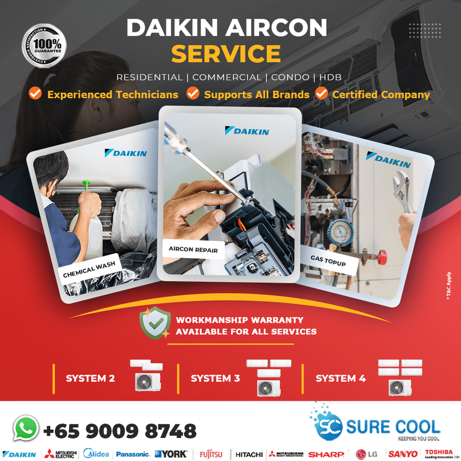 Daikin Aircon Service Singapore | Daikin Aircon Service | by Sohac | Medium