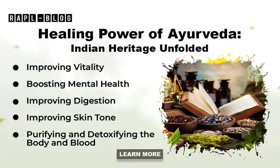 The Healing Power of Ayurveda: Indian Heritage Unfolded | by Rapl Group ...