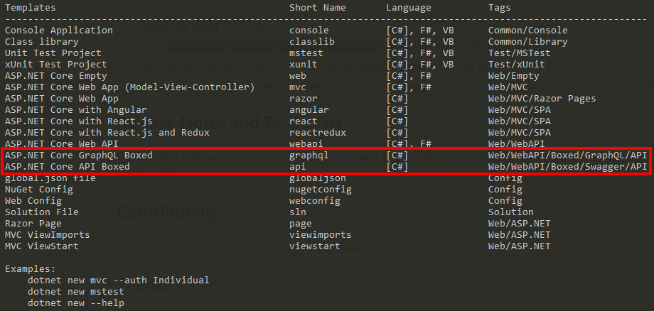 ASP.NET Core with GraphQL using .NET Boxed | by Eric Anderson | ITNEXT
