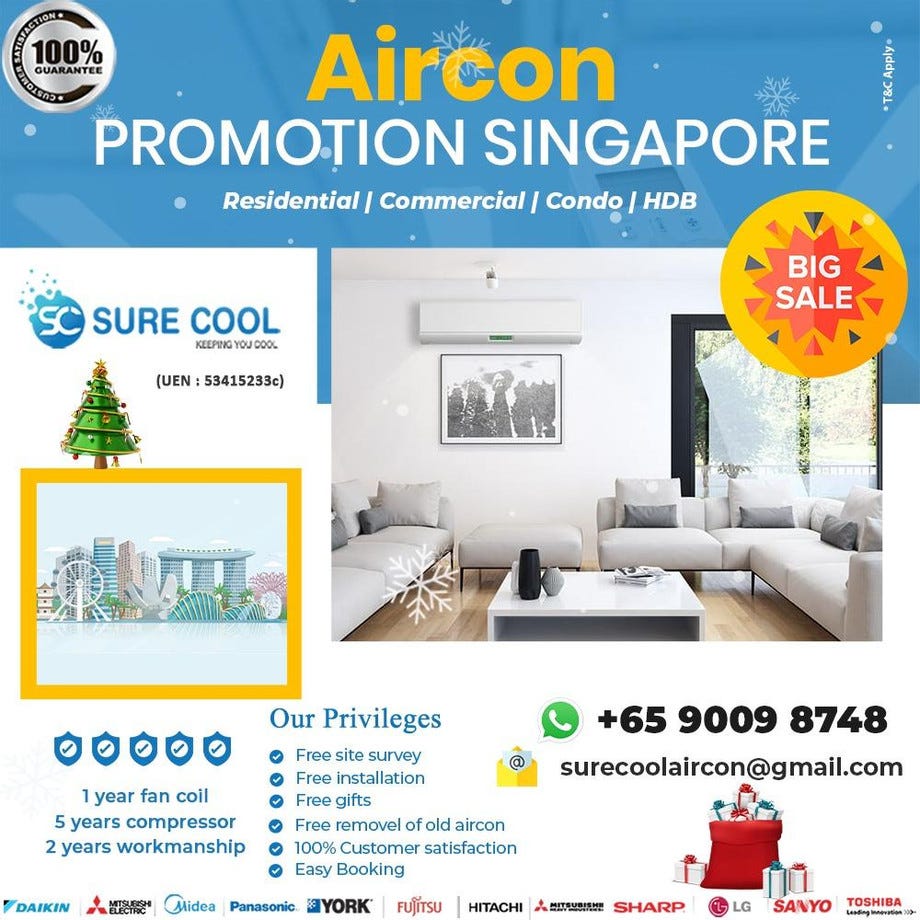 Aircon Promotion. Aircon Promotion Singapore | Aircon… | by Tisori ...