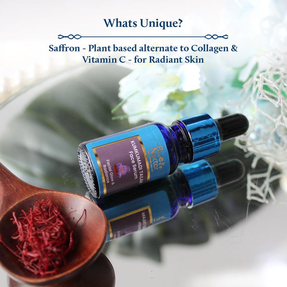 Unveiling the Magic of Kumkumadi Oil: Blue Nectar’s Exquisite Elixir ...