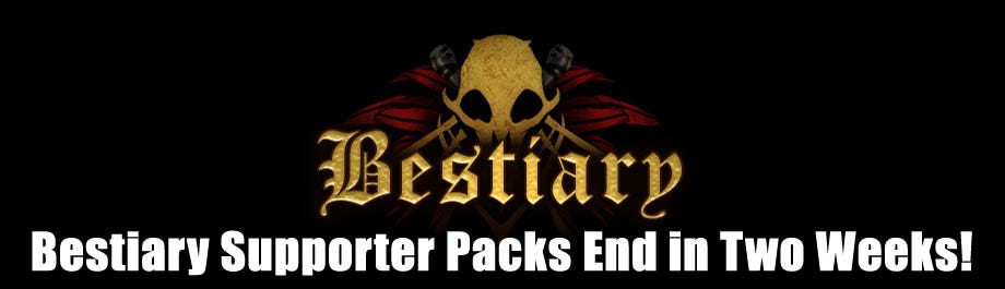 PoE Bestiary Supporter Packs End in Two Weeks! | by Dianna Menefe | Medium