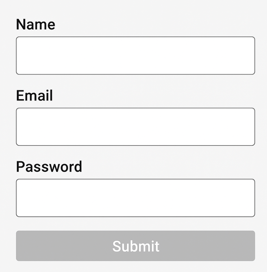 How to Disable a Button Until All TextFields Are Filled in Jetpack Compose | by Sandeep Kella ...