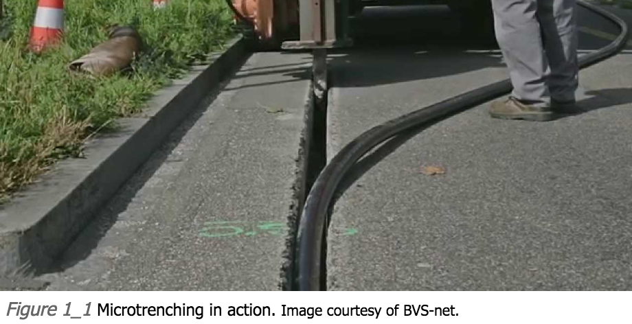 Bringing fiber to the city: micro-trenching | by Lance Johnson | Medium