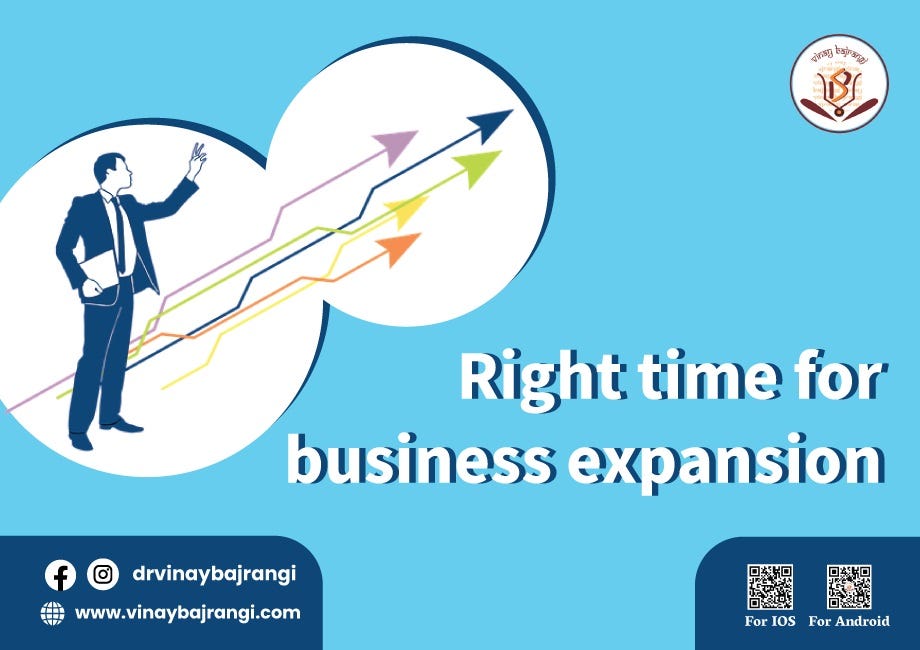What factors should a business consider when determining the right time ...