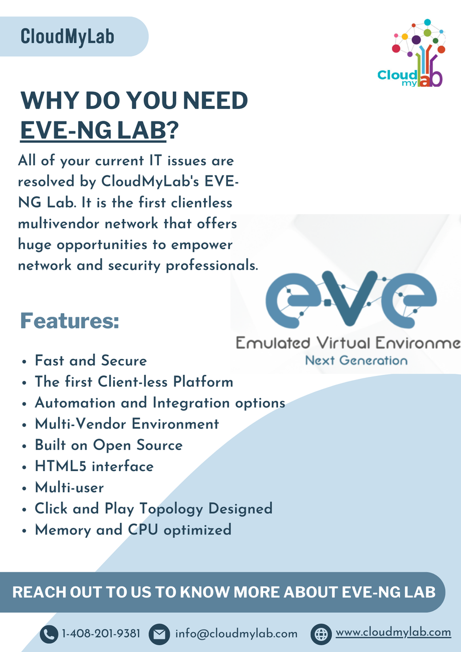 Eve Ng Lab Cloud My Labs Medium