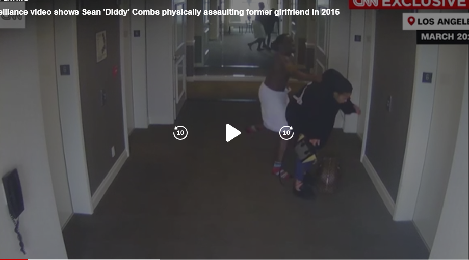 Exclusive: Sean ‘Diddy’ Combs seen physically assaulting Cassie Ventura in 2016 surveillance ...