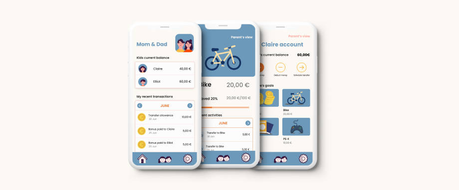 Case Study: Teaching kids about money management — App Design | by ...