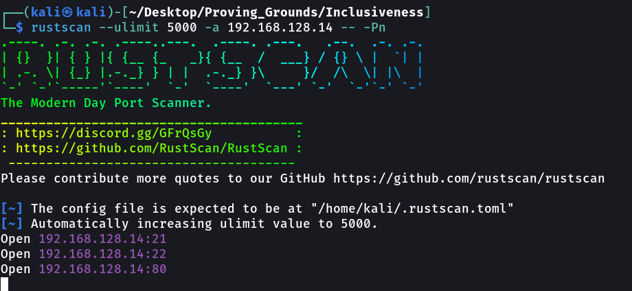 Proving Grounds: Inclusiveness. Today we will be looking at Off Sec ...