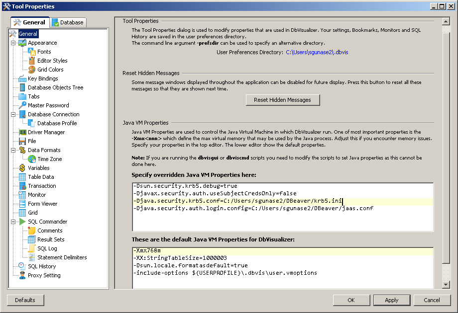 DBeaver / DBVisualizer connectivity to Kerberized Hive on Windows— including JAAS configuration ...