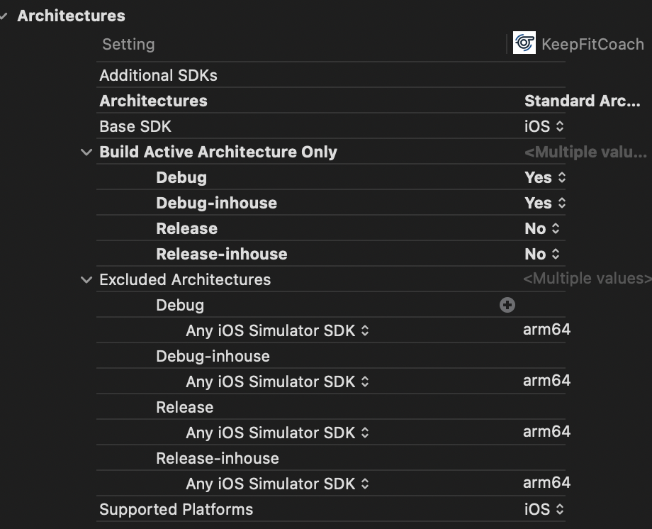 Could not find module for target ‘x86_64-apple-ios-simulator’ | by brownsoo han | Medium