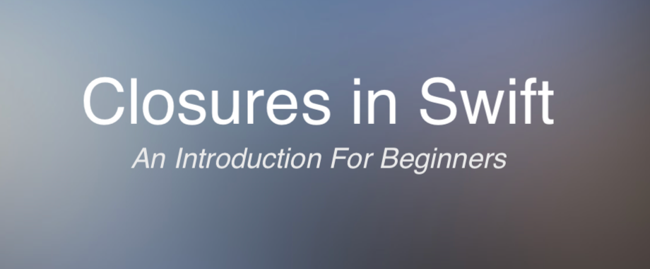 Closures in Swift. As Apple itself says, “Closures are… | by Abhishek J | Medium