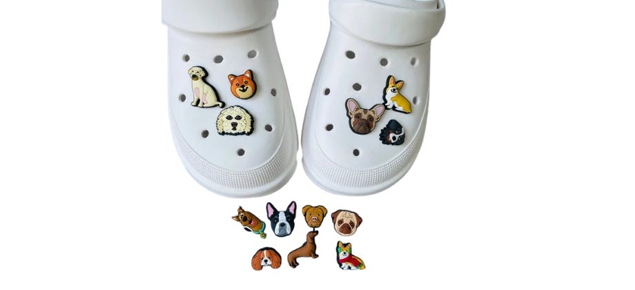 Personalizing Crocs: Sports Teams to Pet Lovers with Customyzed Charms ...