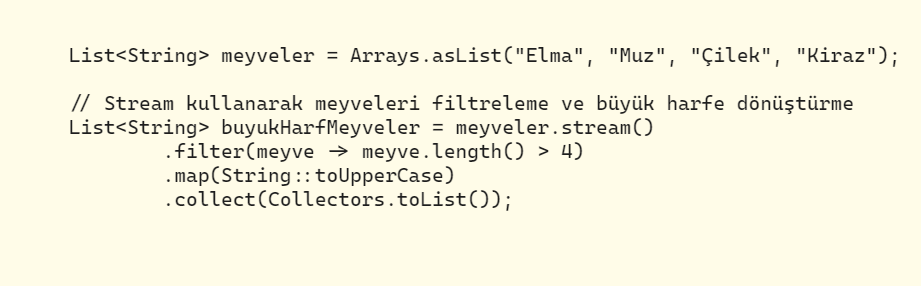 Stream API. Java’daki Stream API, Java 8 ile… | by Deniz Kırıtoğlu Alp ...