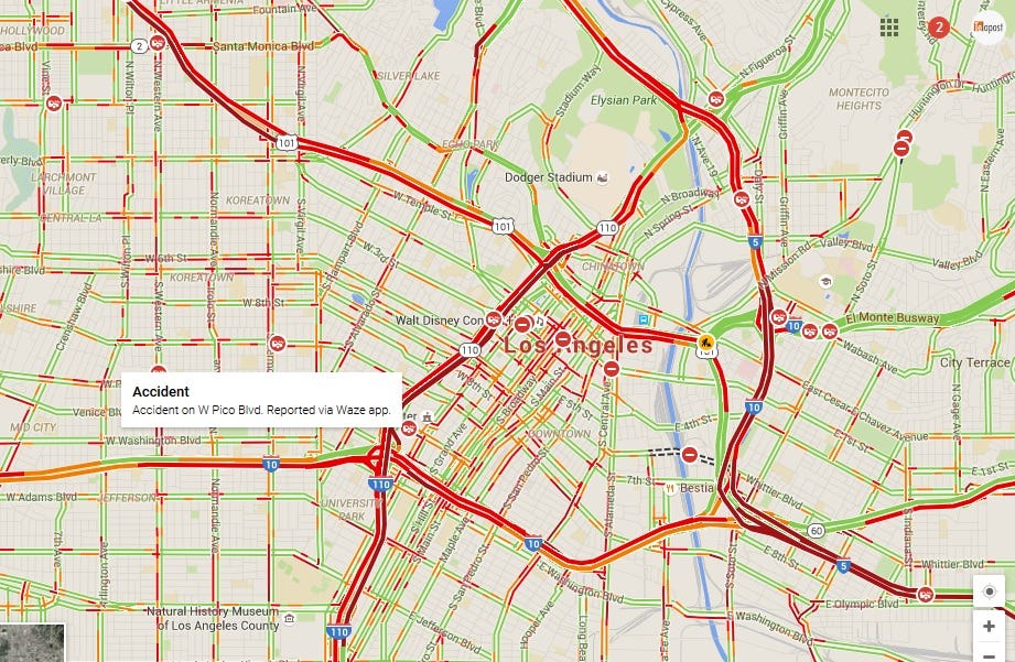 Don’t point at Waze.. In response to an Los Angeles Times… | by Gregory ...