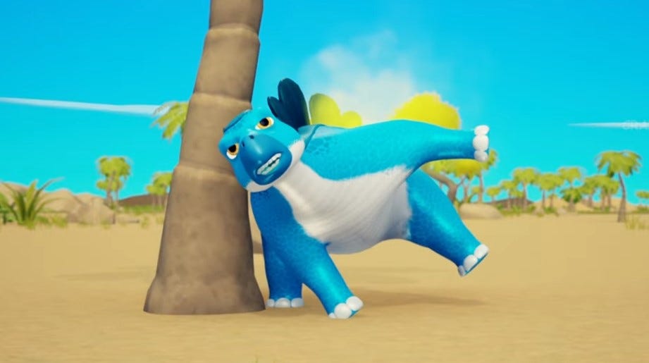 Crazy Dinos Itching & Scratching Fun Adventure | Trex Stego Funny ...
