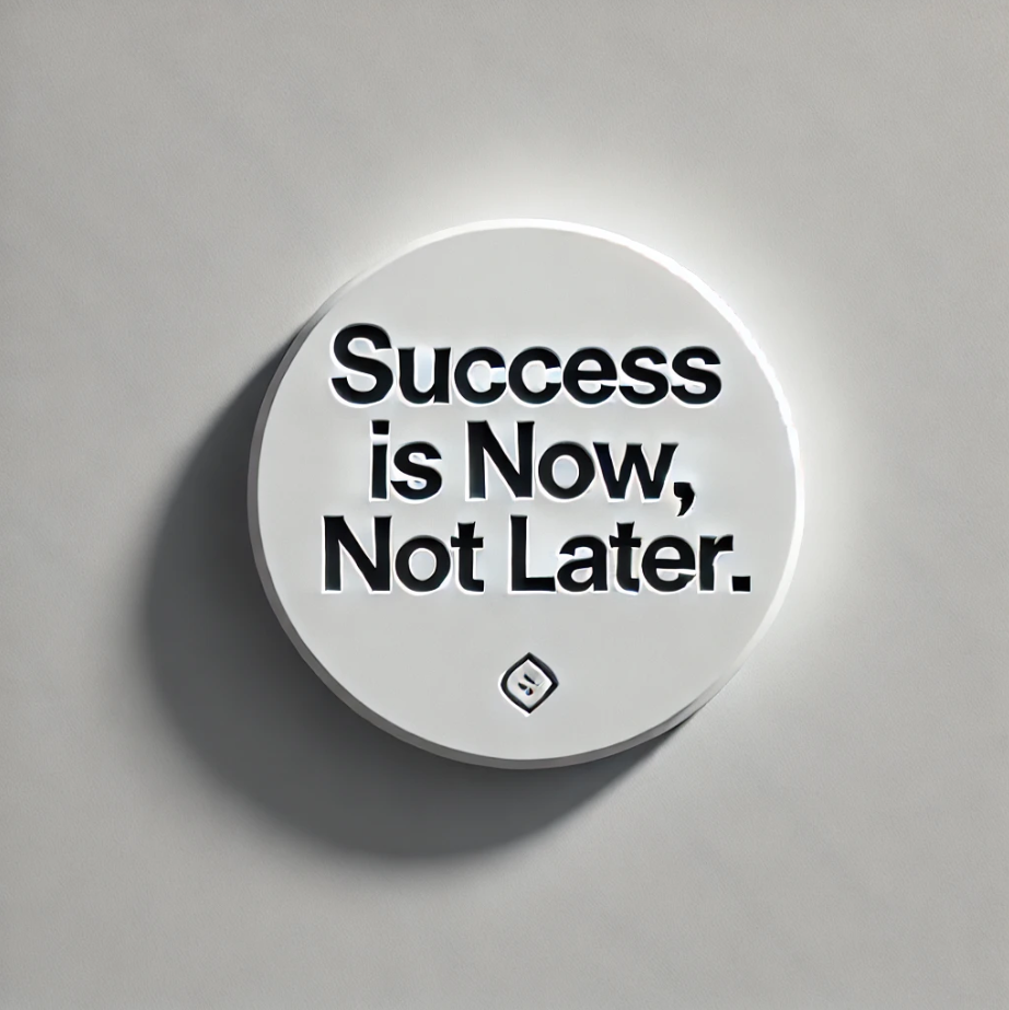 Success is Now, Not Later. When we were children, the question… | by ...