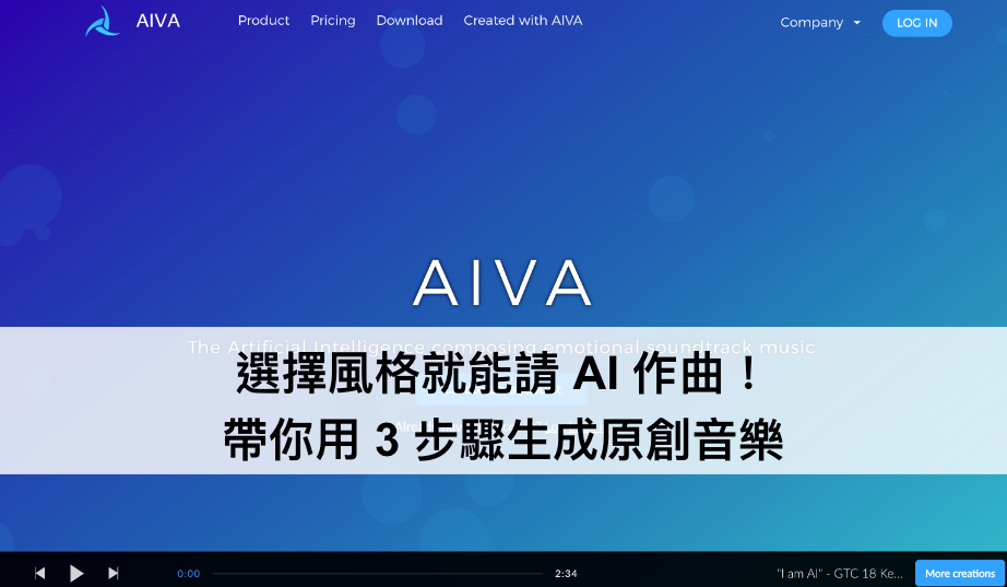 [AIVA 教學] 選擇風格就能請 AI 作曲，帶你用 3 步驟生成原創音樂！ | by 林鼎淵 | Dean Lin | Medium