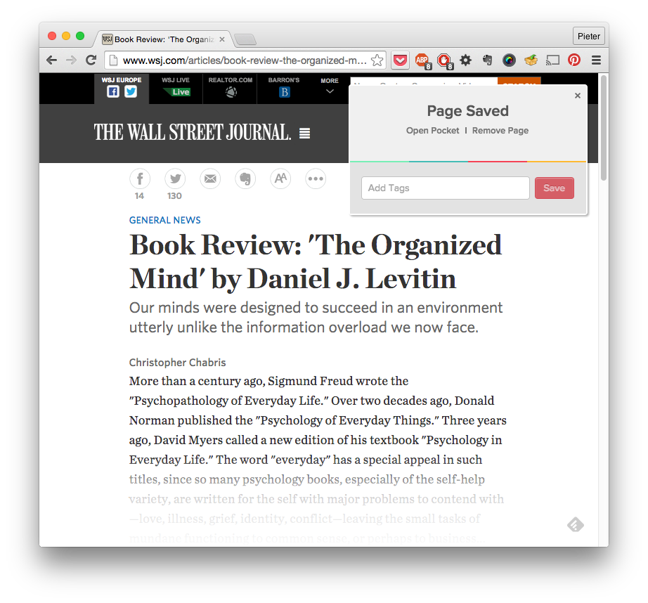 Productivity hack: read it later. | by Pieter Baert | Medium