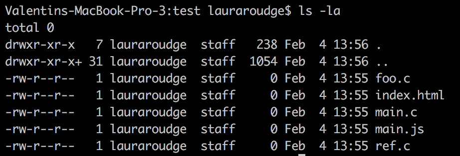 What The Shell Command Ls C Does Or How To Use Wildcards To Find Your Files By Laura Roudge