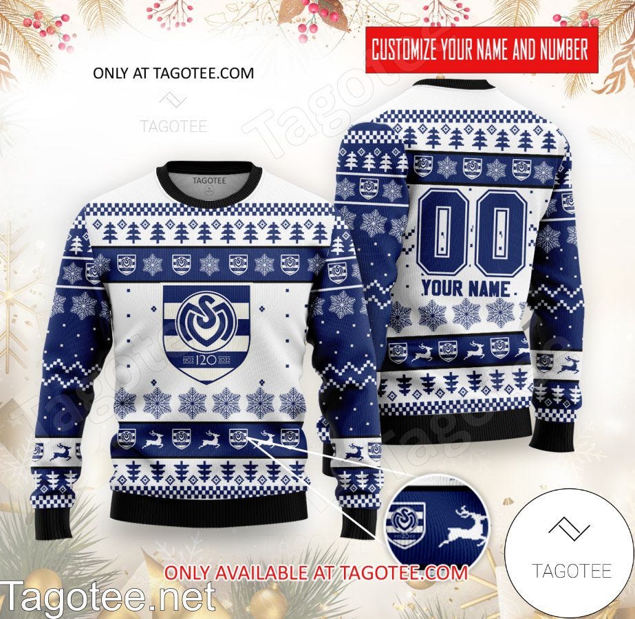 Show Your MSV Duisburg Pride This Christmas with a Unique Ugly Sweater ...