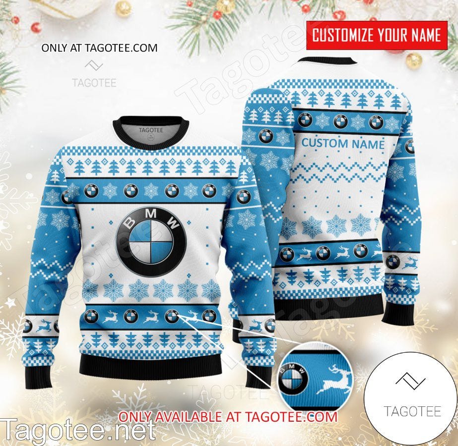 Stand Out This Christmas with the BMW Logo Ugly Christmas Sweater | by ...
