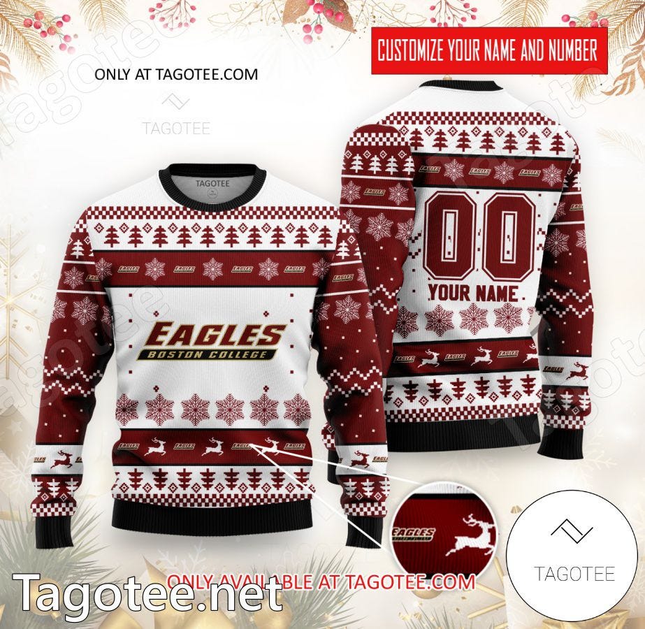 Boston College Eagles Hockey Ugly Sweater: Festive Fan Fashion | by ...