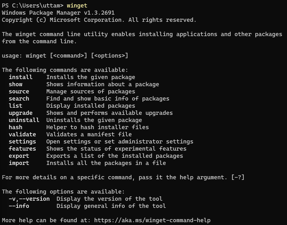 All About Winget. The winget command line tool enables… | by Uttam Rao | Medium