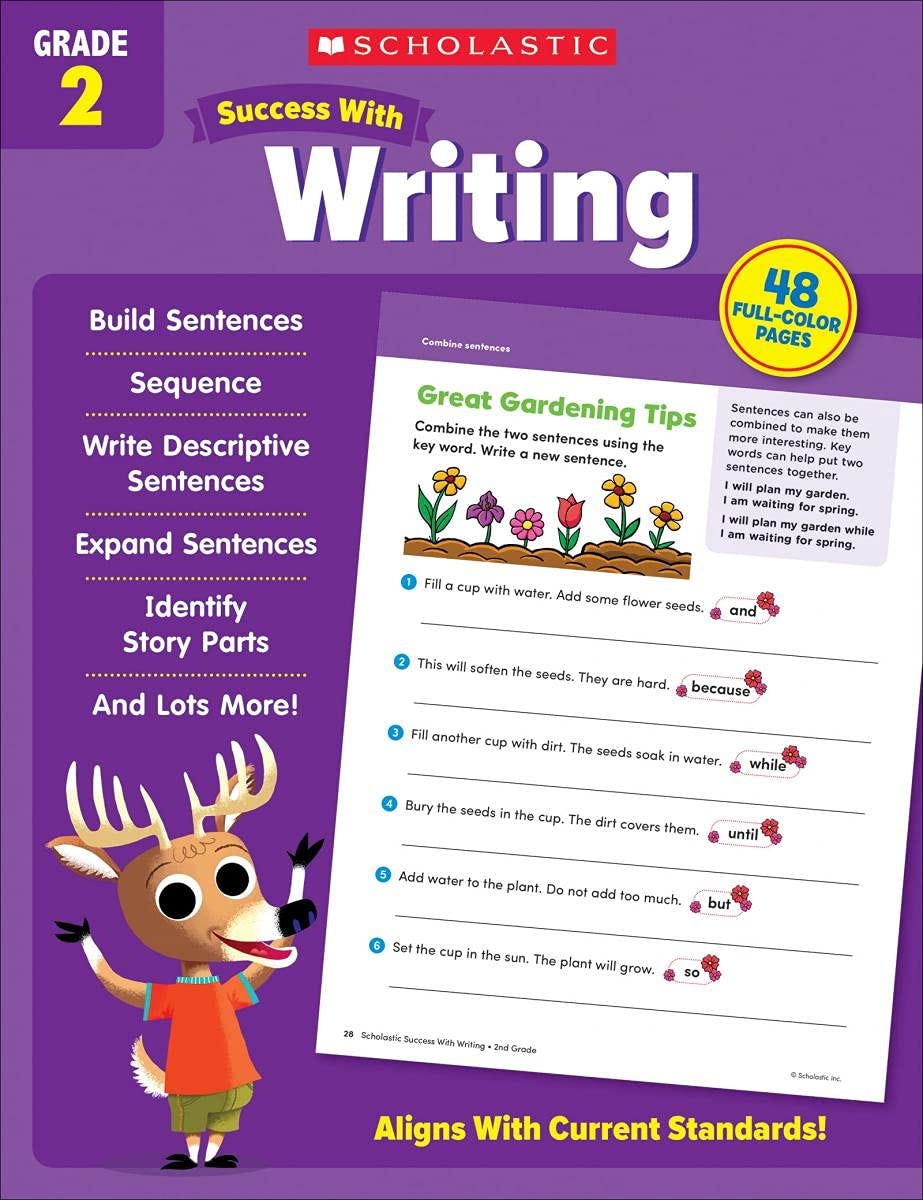 [PDF][BEST]} Scholastic Success with Writing Grade 2 Workbook | by ...