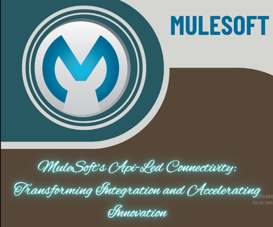 MuleSoft’s API-Led Connectivity: Transforming Integration and ...