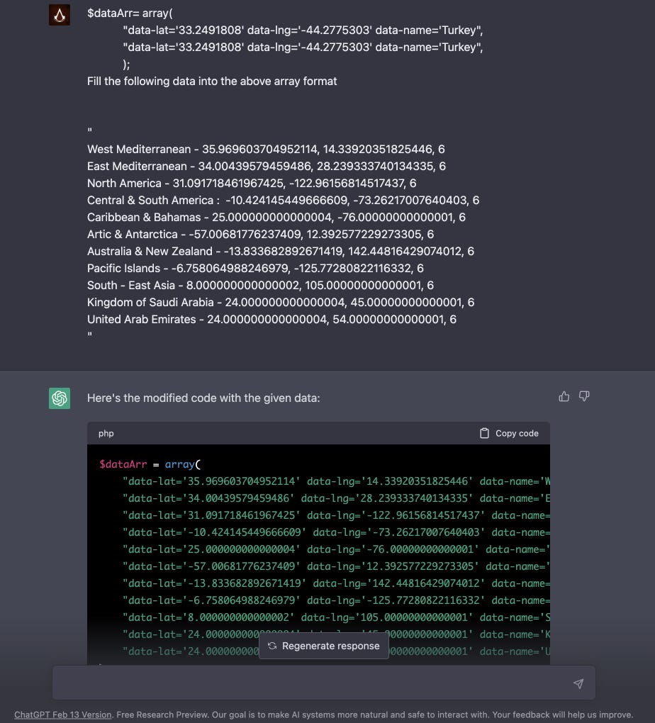 ChatGPT’ye Array veya Json formatına Uygun Veri Yazdırmak | by cengiz ilhan | Medium