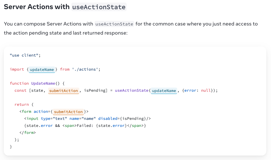Part 7. What’s new in React 19(useActionState) + Progressive Enhancement | by ahnnie | Medium