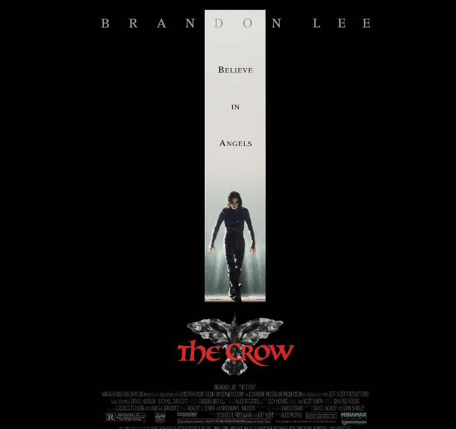 The Crow (1994) — A Movie Review. A tragic story in the movie and in ...